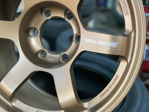 New 18x9J AOW TE37 Flow Formed (5 Wheel) 6x139.7 Tacoma FJ Cruiser GMC ...