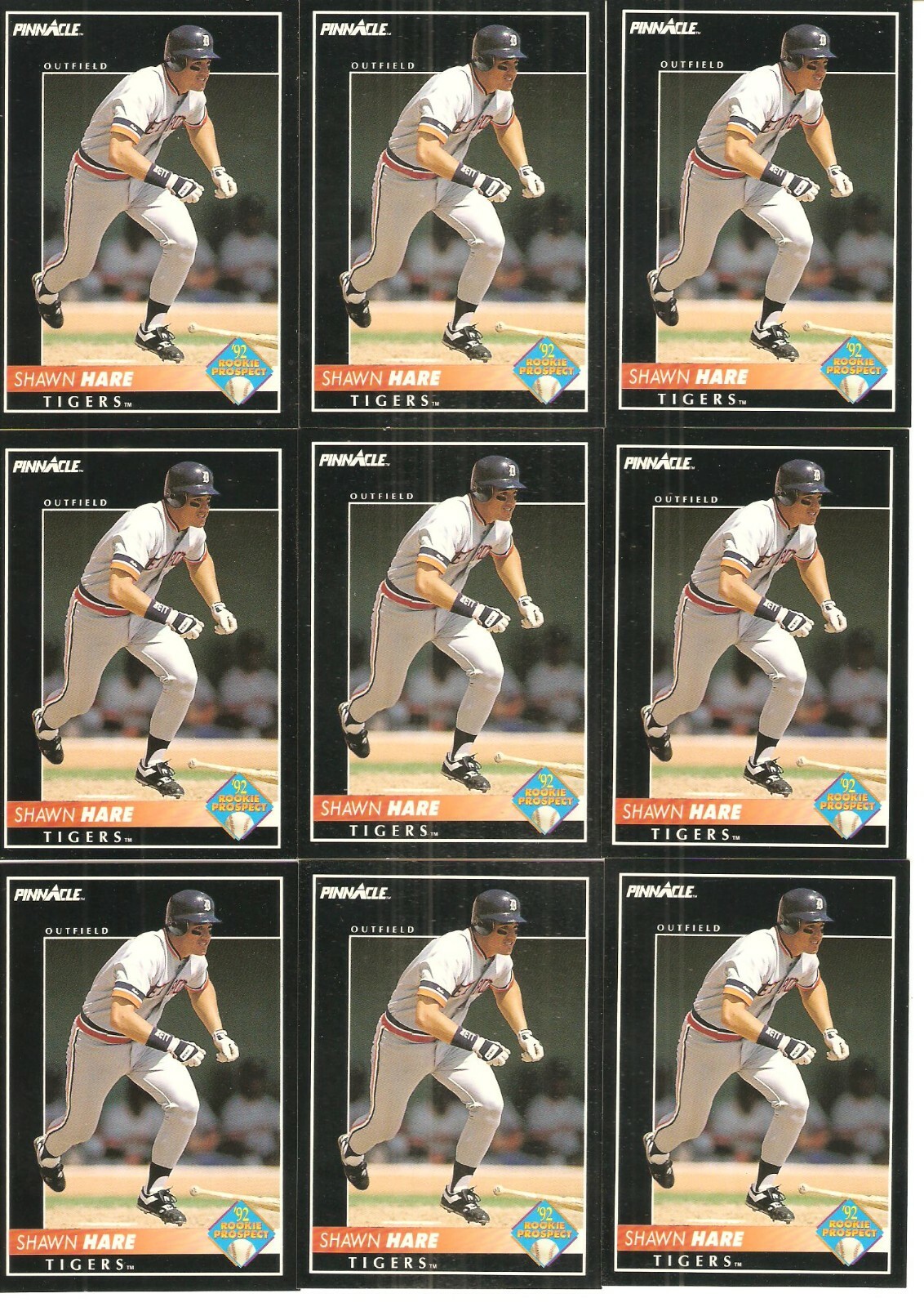 18 CARD SHAWN HARE BASEBALL CARD LOT 115 | eBay