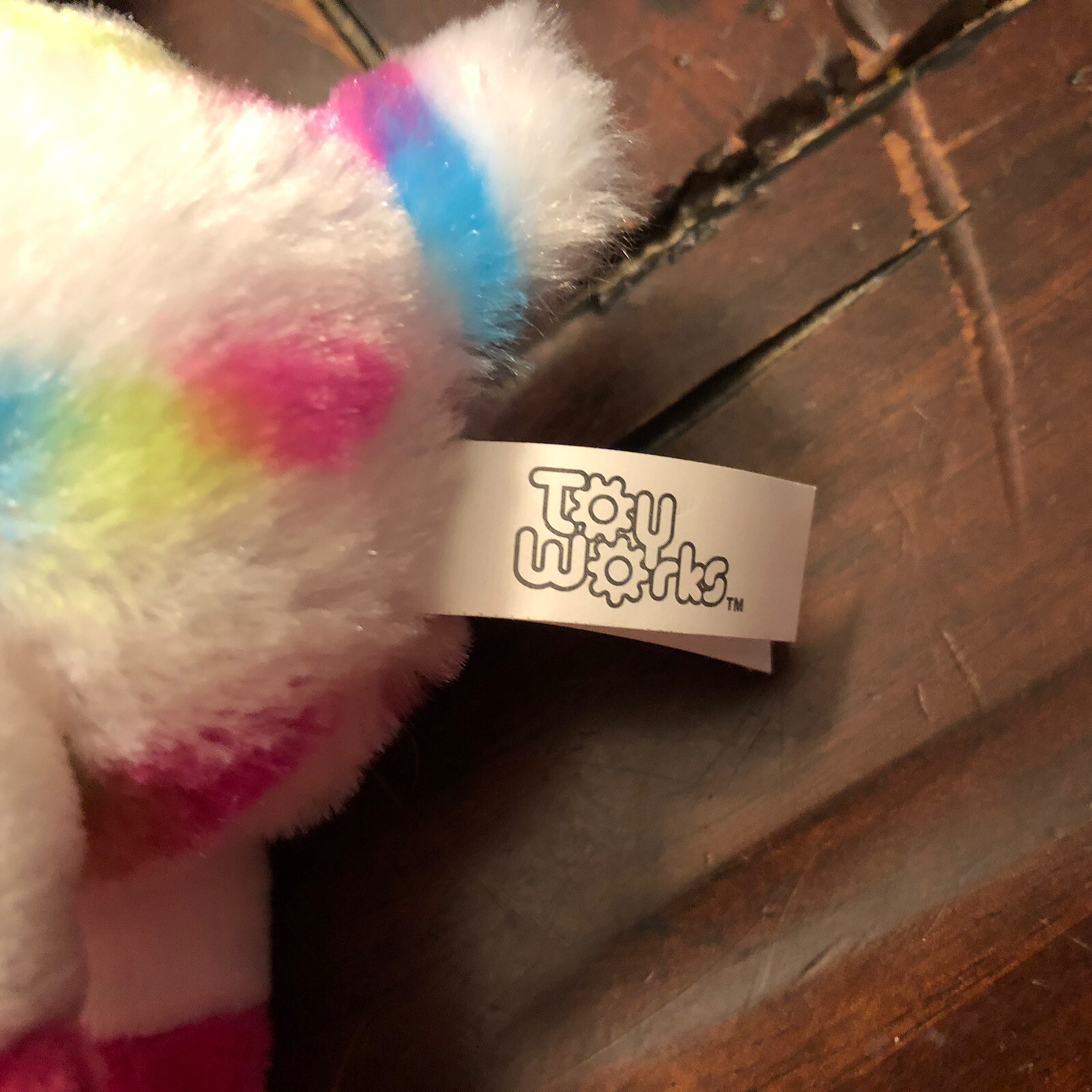 Rainbow Llama Plush 6.5" NWT Toy Works stuffed animal Llama | eBay