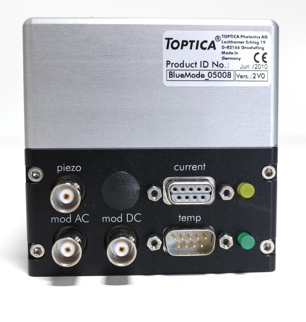 Toptica Photonics Blue Mode 5008 High Power Diode Laser w/DC 110 Laser ...