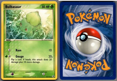2004 Pokemon, EX Firered & Leafgreen #55/112 Bulbasaur, Common | eBay