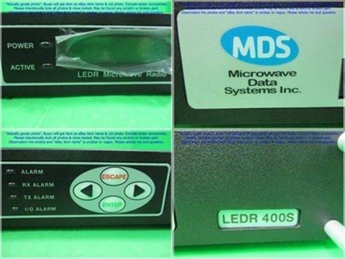 GE MDS LEDR 400S, Microwave Data System module as photo, sn:Random, lφo ...