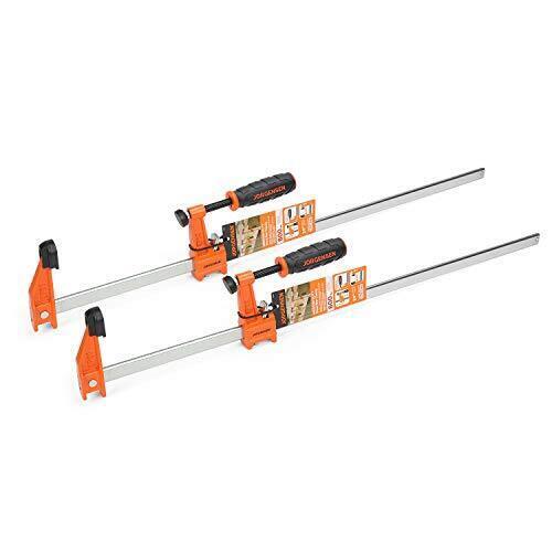 Jorgensen 2-pack Medium Duty Steel Bar Clamp Set, 24-inch