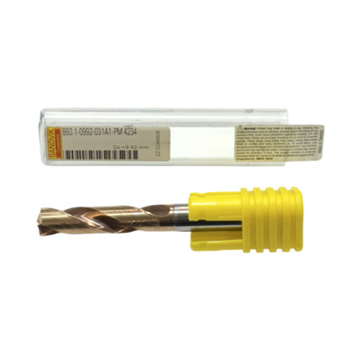 Sandvik 9.92mm Solid Carbide Drill 2 Flute Coolant Thru PVD TiAlN 147 ...