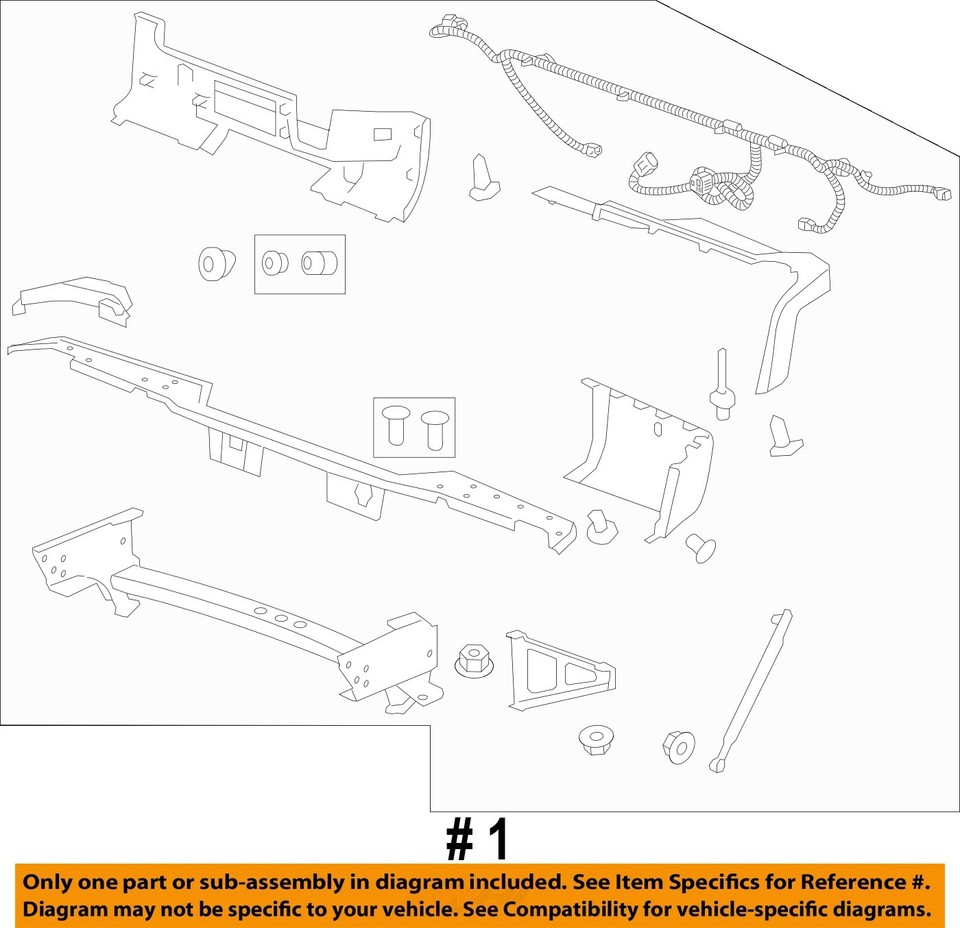 GM OEM 07-14 Sierra 1500 Rear Bumper Bumper Components-Bumper 20899965 ...