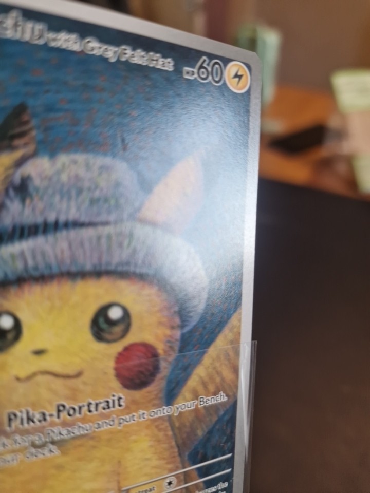 Pokémon Pikachu TCG Grey Felt Promo | eBay UK