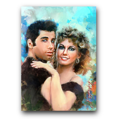 Danny & Sandy #3 Art Card Limited 42/50 Edward Vela Signed (Movies ...