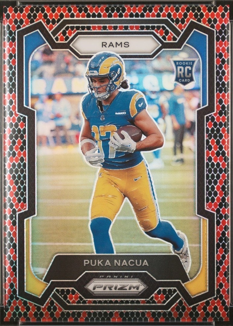 2023 Panini Prizm - Rookies Puka Nacua #357 Snake Skin Prizm (RC) for ...
