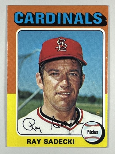 1975 Topps #349 Ray Sadecki St. Louis Cardinals | eBay