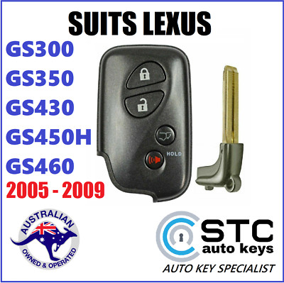 SUITS LEXUS GS300 GS350 GS430 GS450H GS460 PROXIMITY SMART REMOTE KEY ...