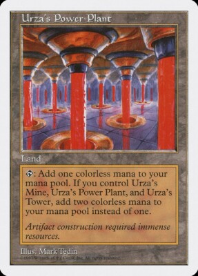 MTG Magic the Gathering 1x SP Urza's Power Plant - Fifth Edition (5th ...