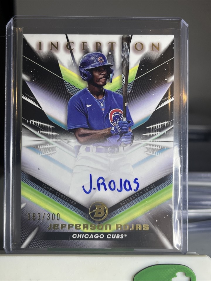 2023 Bowman Inception Jefferson Rojas Prospect Autographs Auto #/300 ...