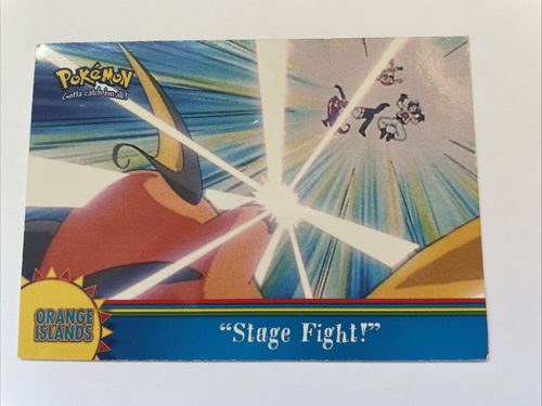 Stage Fight! #OR7 - Pokémon 1999 Topps TV Animation (LP) | eBay