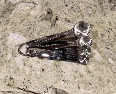 ALL CLAD All-Clad Stainless Steel Measuring Spoons - set of 4 | eBay