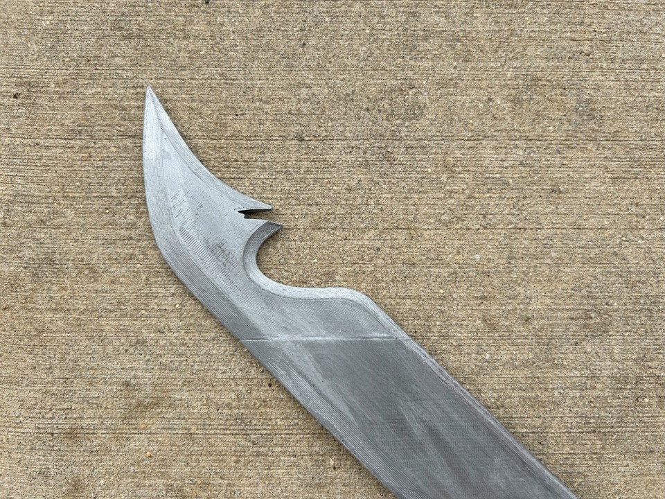 The Elder Predator Sword 3D Printed REPLICA DISPLAY COSPLAY | eBay