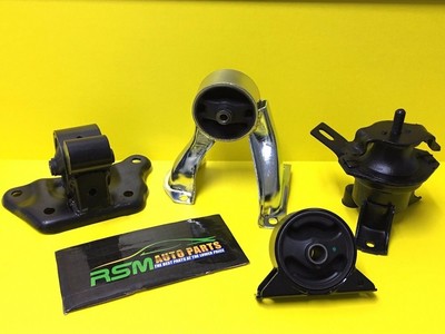 Mitsubishi Lancer Ralliart 2.4L Engine Motor Mount Set 4PCS AT | eBay