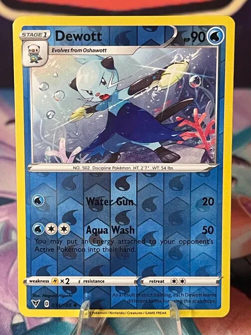 Pokemon Oshawott Evolution Cards PokemonGO: Snivy & Tepig & Oshawott