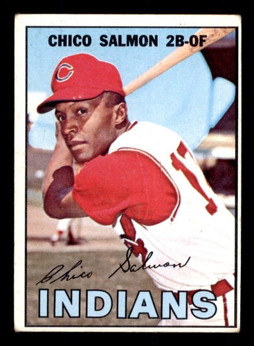 1967 Topps Baseball #43 Chico Salmon VG *e1 | eBay