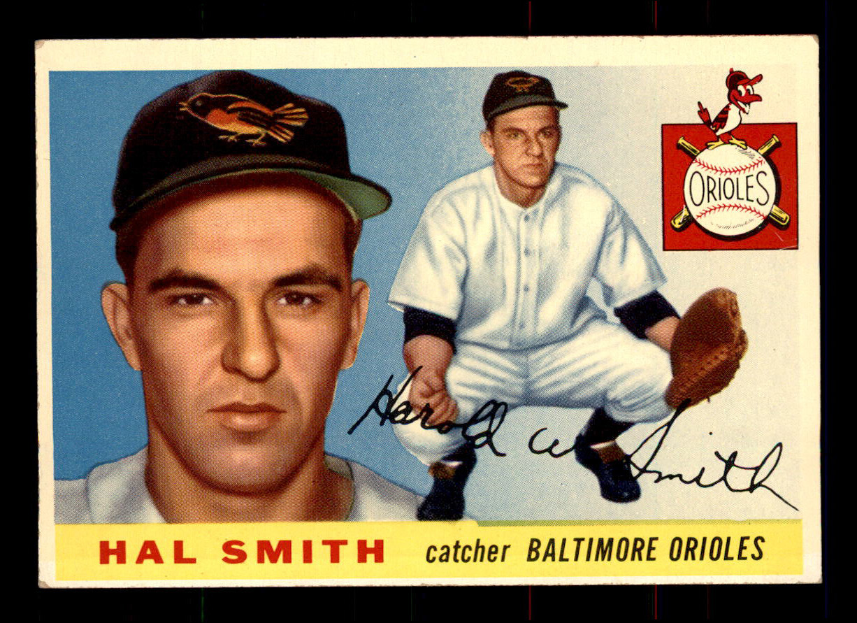 1955 Topps #8 Hal Smith EX-MT | eBay