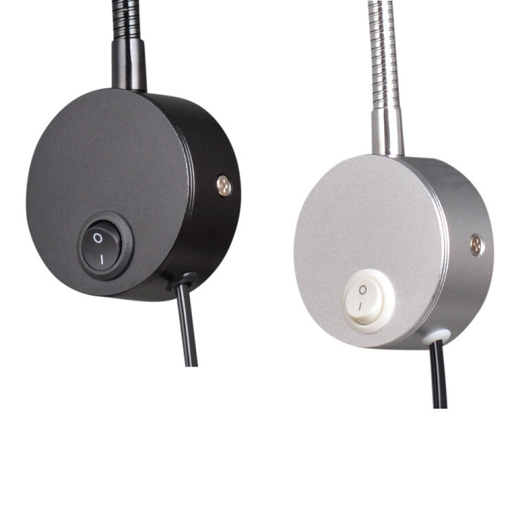 Soft Pipe 3W/5W LED Wall Sconce Light Picture Spotlight Fixture Switch ...