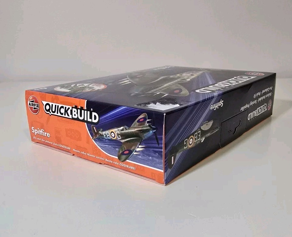 Airfix QUICK BUILD Spitfire Snap Together Plastic Model Kit. | eBay
