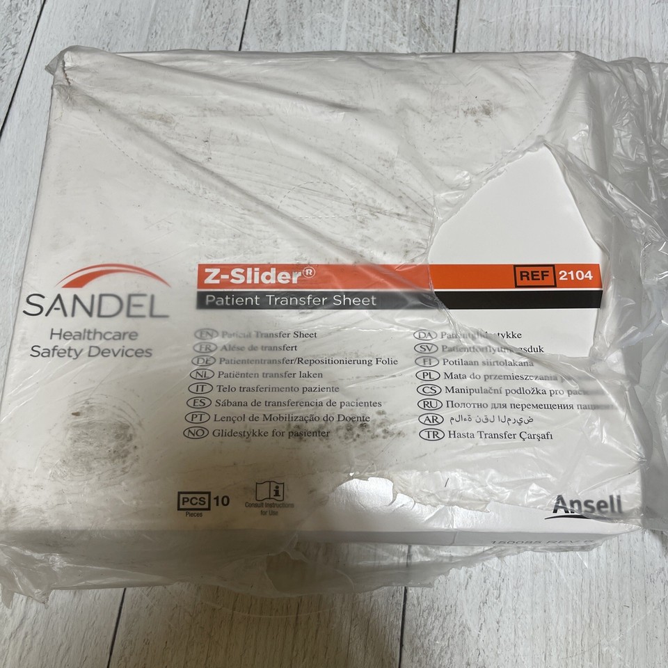 SANDEL HEALTHCARE Z-SLIDER PATIENT TRANSFER SHEET REF- 2104 10pcs | eBay