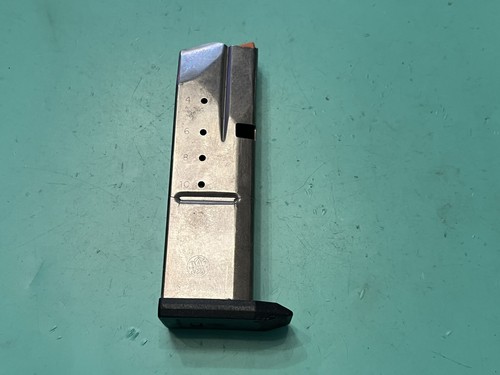 USED FACTORY SMITH & WESSON SW40VE STAINLESS MAGAZINE 10 ROUND .40 CAL ...