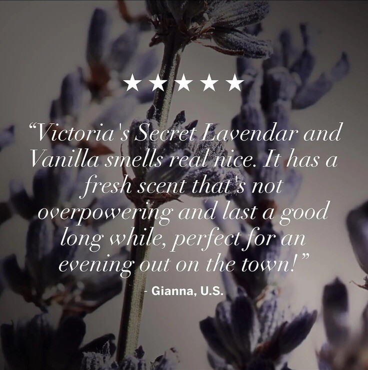 Victoria’s Secret Lavender & Vanilla Relax Fragrance Mist for Women ...