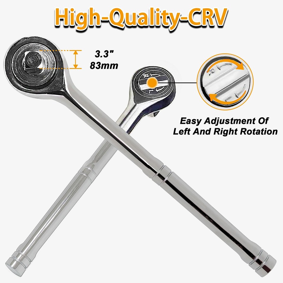 Universal Socket Wrench Tool set 7-19mm Multi-Function Professional ...