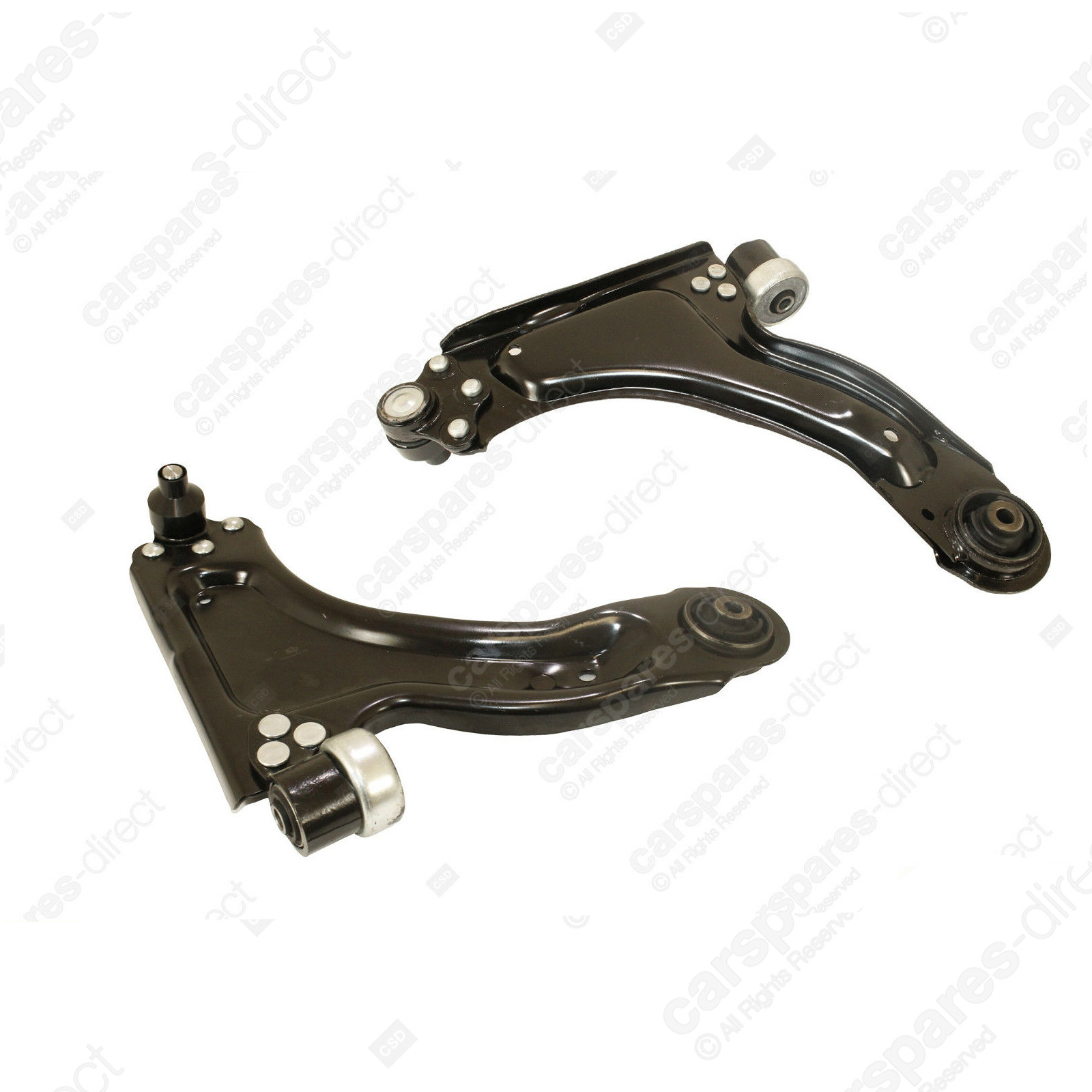 VAUXHALL CORSA C 2000-2009 FRONT SUSPENSION WISHBONE CONTROL ARMS PAIR ...