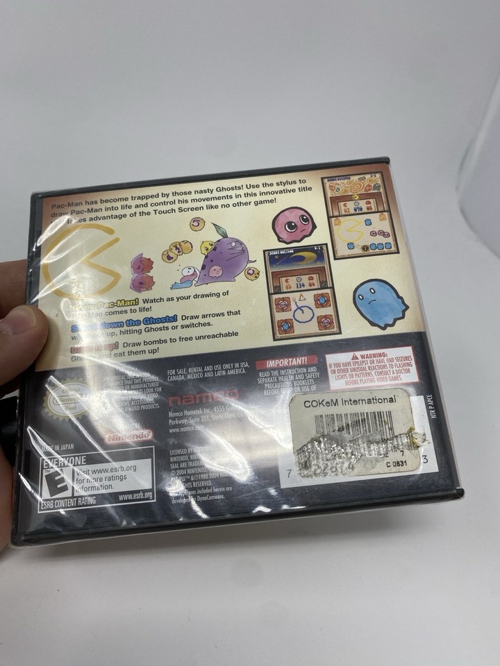 Nintendo DS Pac-Pix Namco Brand NEW SEALED Authentic 722674700023| eBay