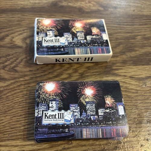 KENT III Cigarette Company Playing Cards Deck, US Playing Card Co ...