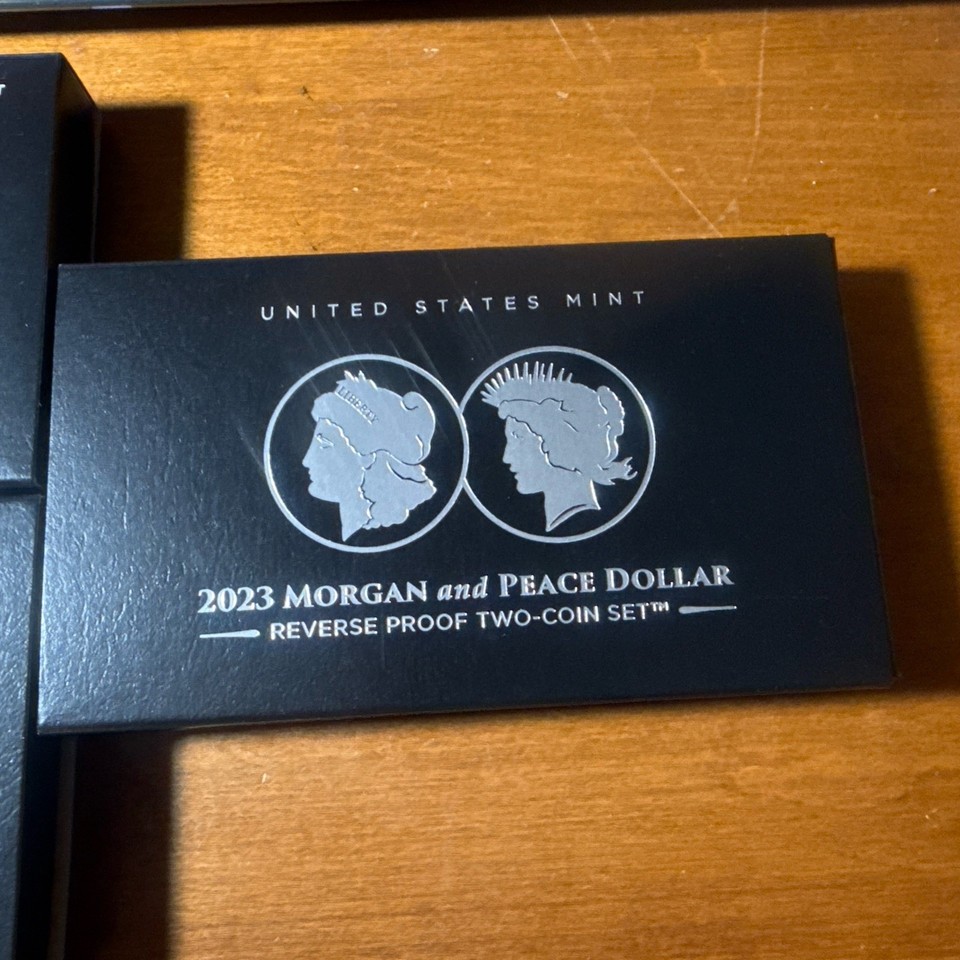 2023 Morgan and Peace Dollar Complete Six Silver Dollar Coin Set - OGP ...