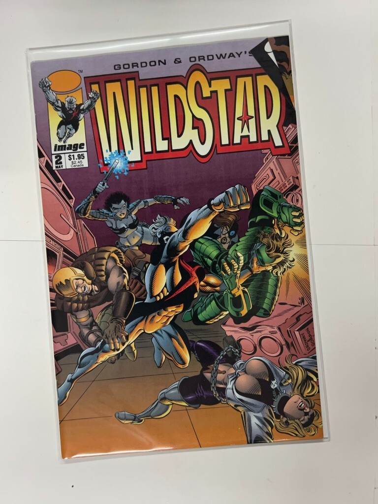 Wildstar #2 Image Comics 1993 Al Gordon & Jerry Ordway | Combined ...