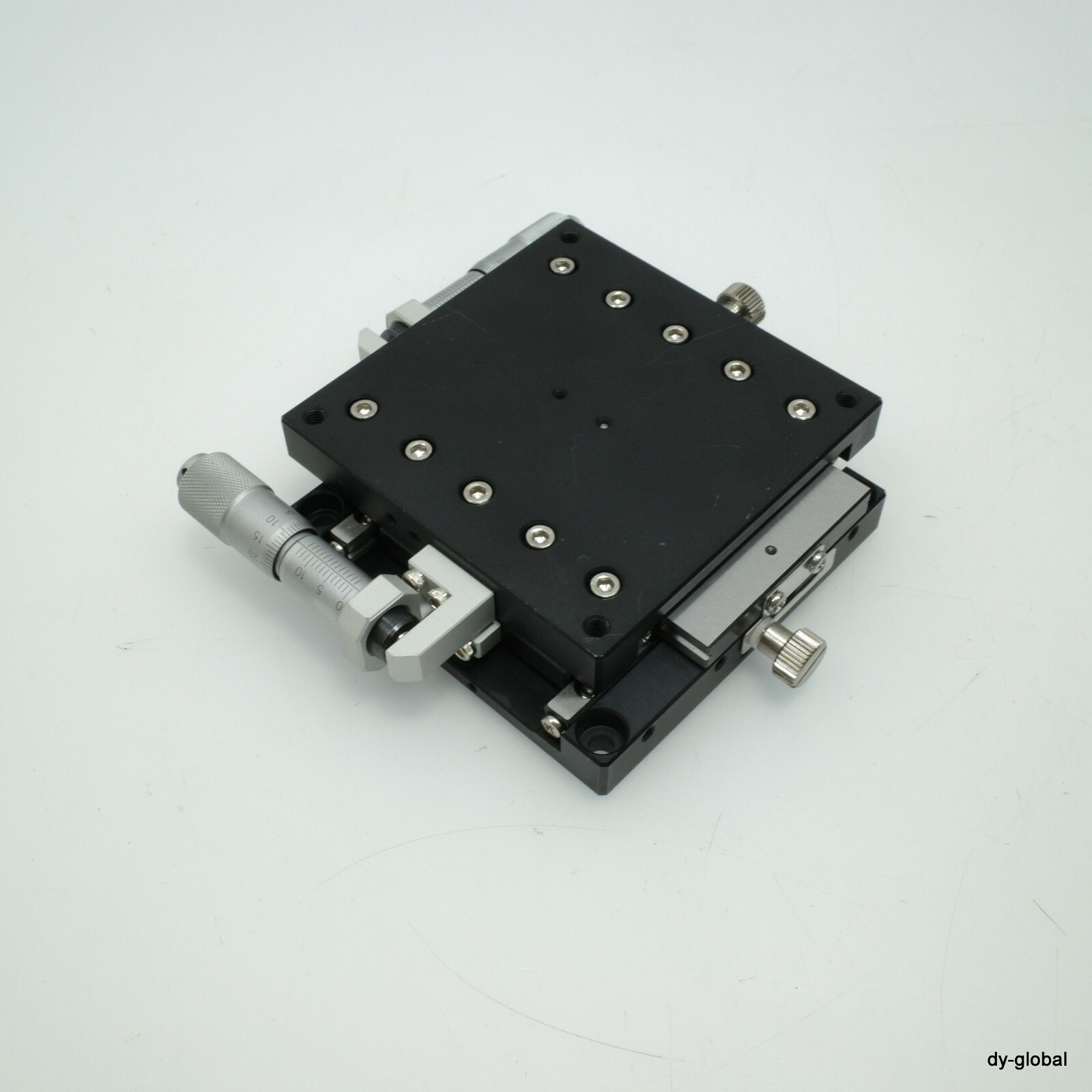 Precise Low profile Micrometer Used XY Stage 80x80x22 8.5mm strok STA-I ...