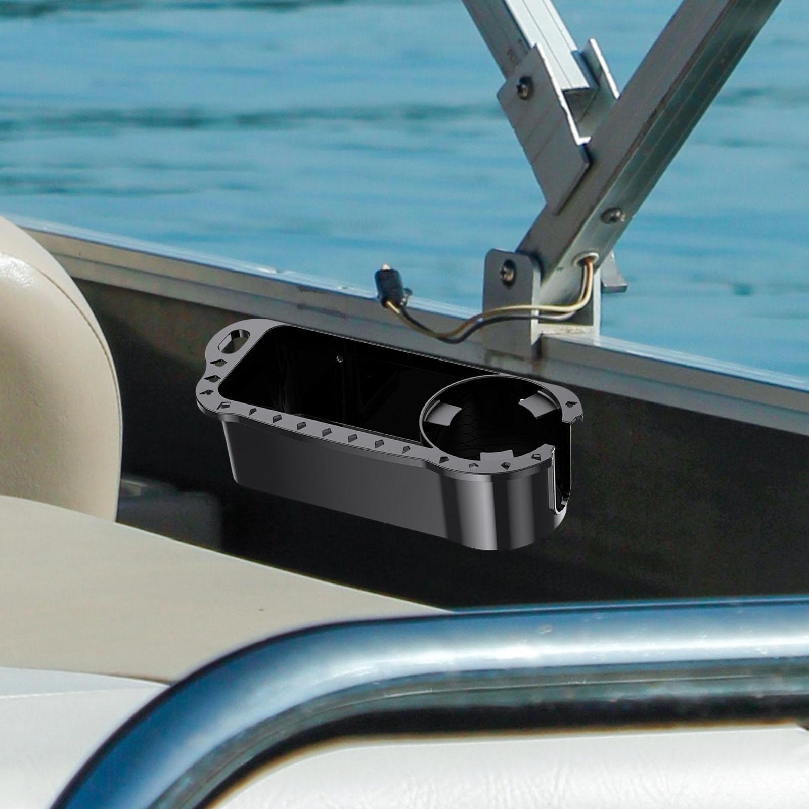 Boat Caddy Organizer Boat Cup Holder for Fly Fishing Equipment Pontoon ...