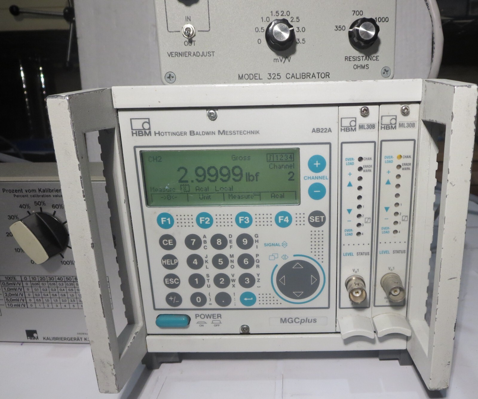 HBM MGCplus with two ML30B measurement cards | eBay.de