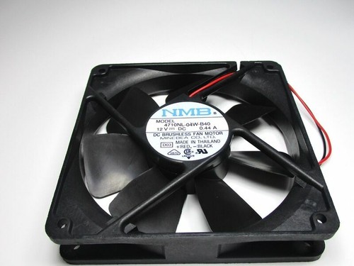 4710NL-04W-B40 Double ball large air volume fan 12V 0.44A 2wire 120*120 ...