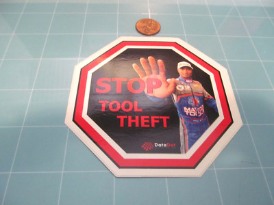 STOP THE THEFT Sticker Decal RACING ORIGINAL old stock | eBay