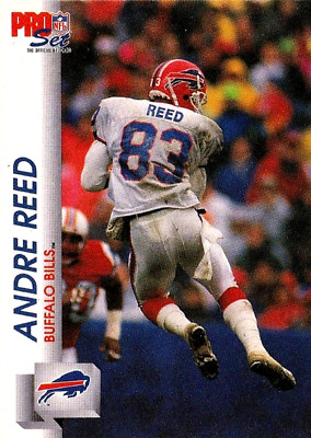1992 Pro Set #444 Andre Reed Buffalo Bills HOF | eBay