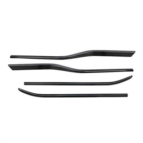 For Ford F150 F-150 2015-2020Black Titanium Windows Strip Sill Molding ...