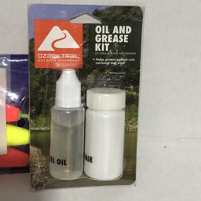 Ozark Trail Oil and Grease Fishing Kit | eBay