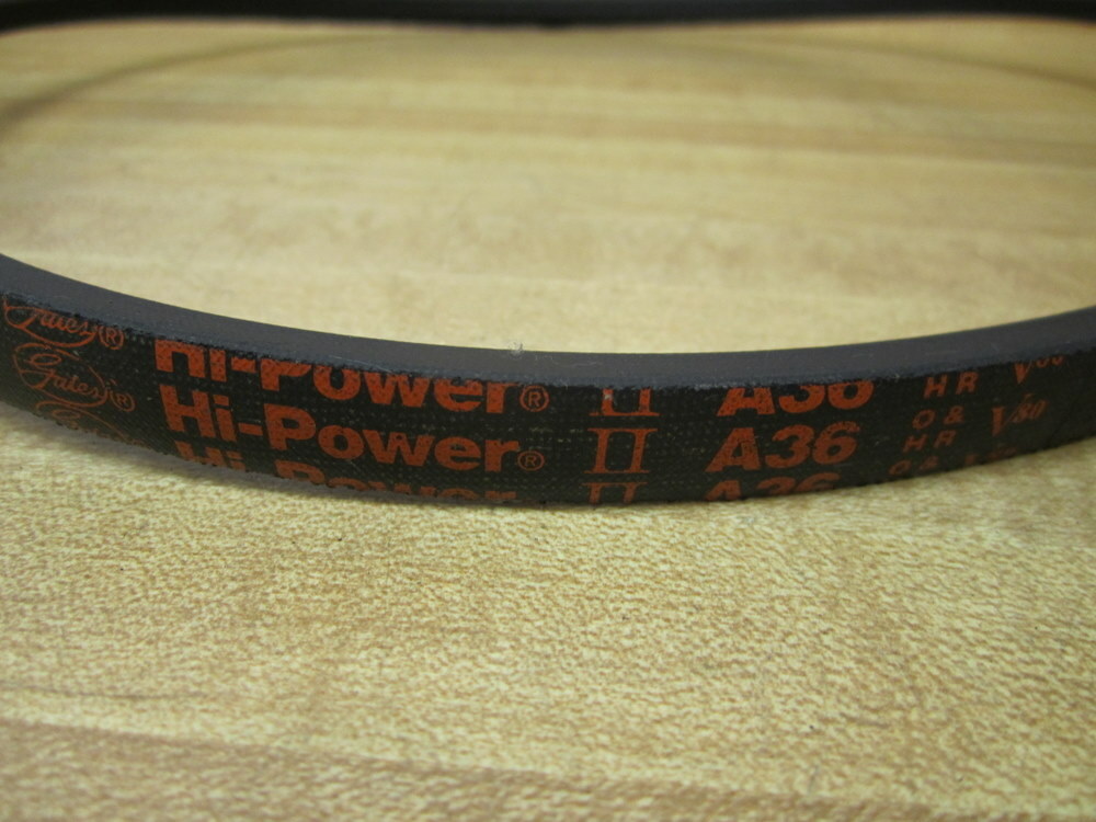 Gates A36 Hi-Power II V-Belt (Pack of 2) | eBay
