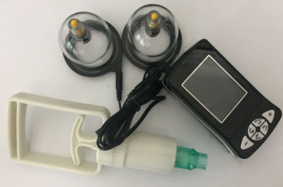 Female E-stim nipple pump sucker breast enlargement Therapy Kit 15 ...