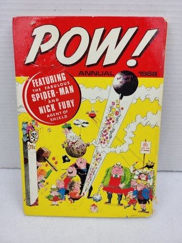 POW! Annual (1968) Marvel Comics hardcover Steve Ditko Spider-Man Nick ...