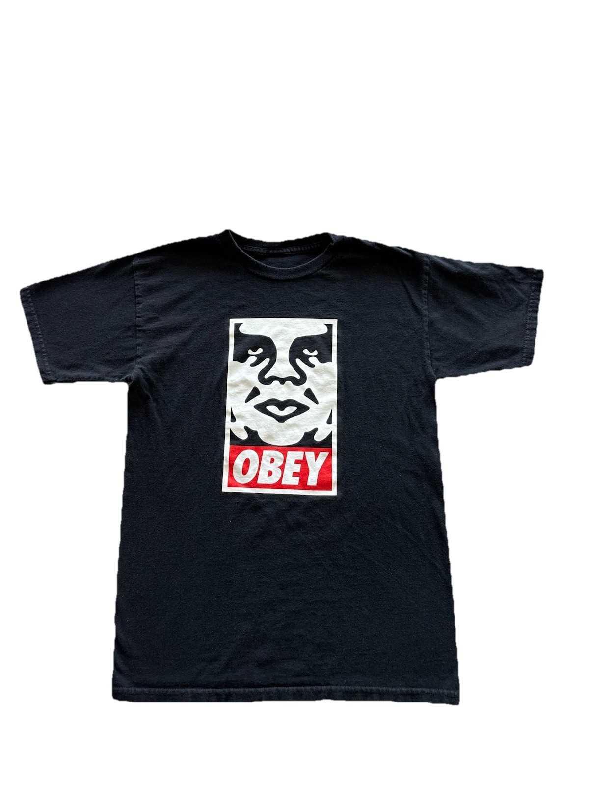 Vintage Early 2000’s Obey Big Logo Original Sz S Skat… - Gem