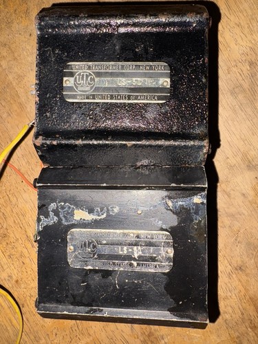 Two UTC LS-51 Tube Amp Amplifier Output Transformer | eBay