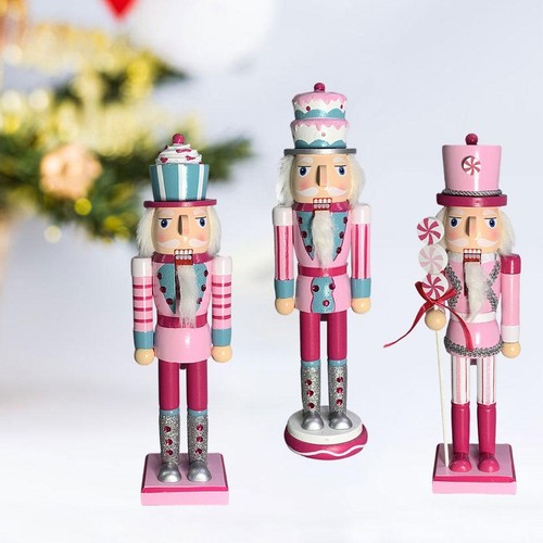 35cm Wooden Nutcracker Soldier Figurine for Christmas Ornament Kids Gift | eBay Australia