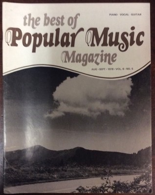 The Best of Popular Music Magazine Aug - Sept 1978 Vol 6 No 5 ...