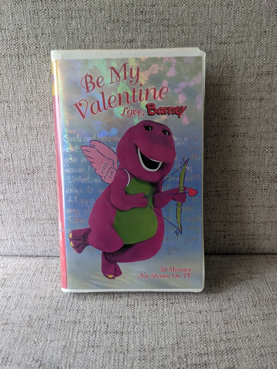 Barney Be My Valentine Love Barney Vhs Featuring Barney And His